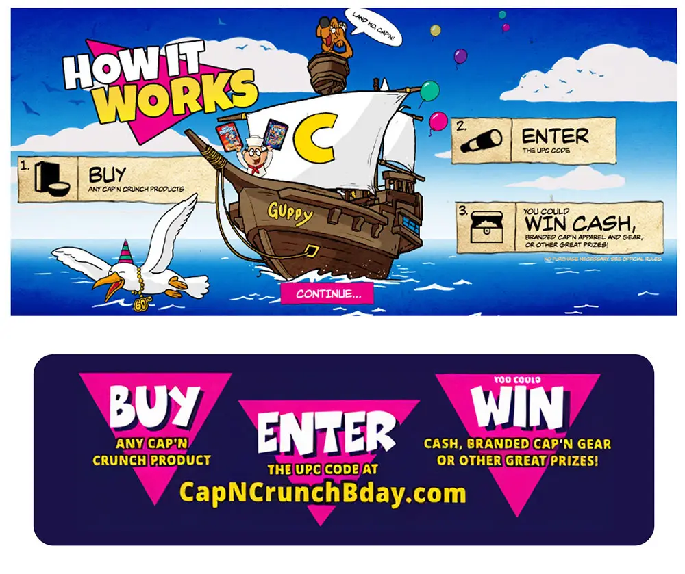 Cap’n Crunch Birthday: Digital Activation Campaign | Case Study | MoZeus