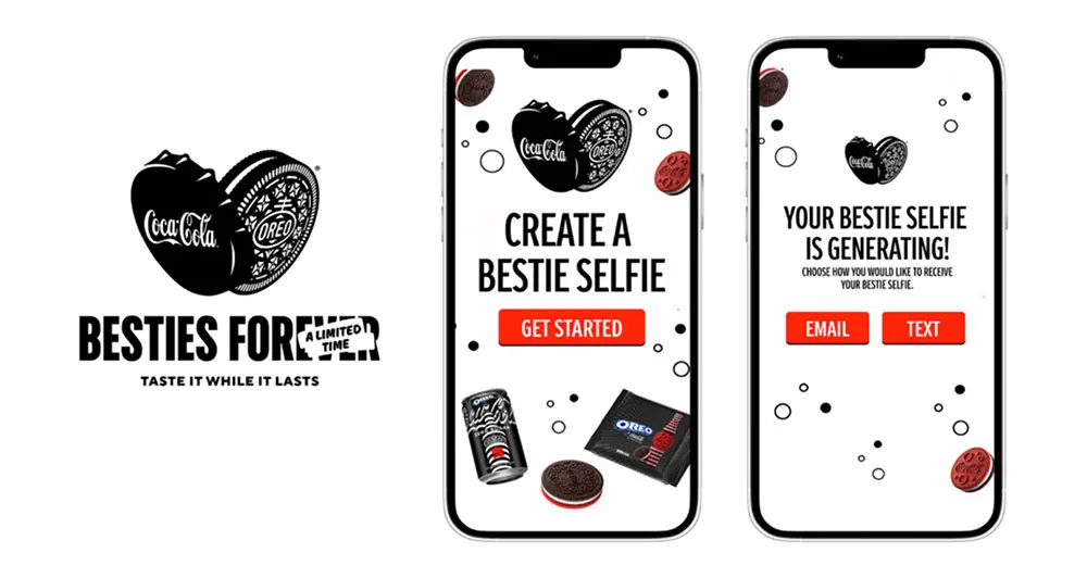Coca Cola Oreo Besties: AI Caricature Case Study | MoZeus